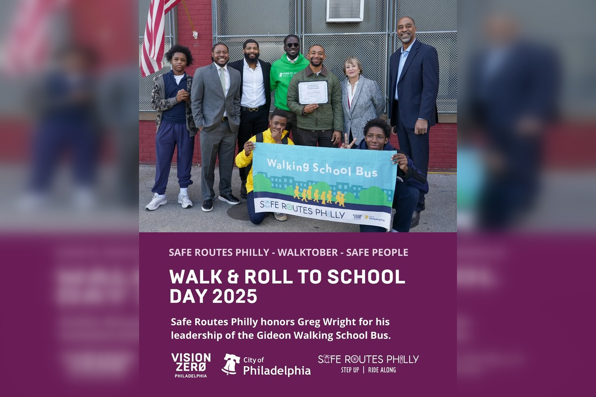 Philadelphia Students Embrace Active Transit with National Walk & Roll