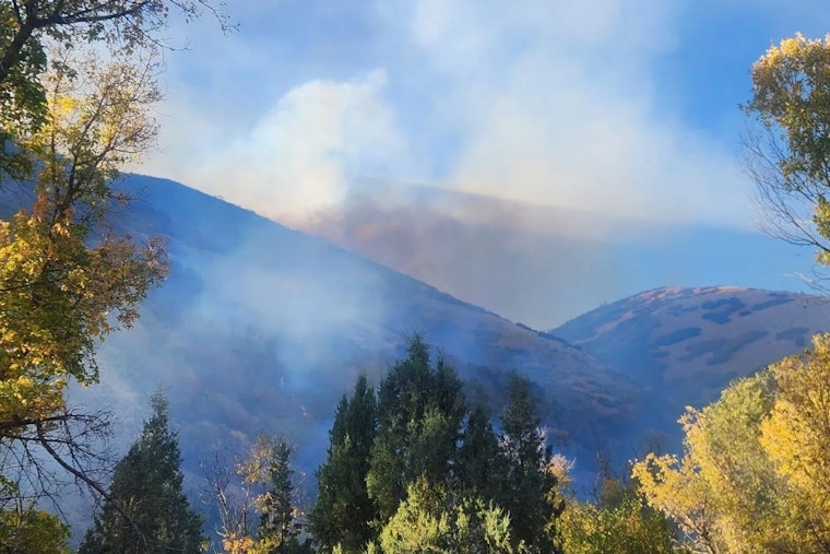 Rapidly Growing Cherry Fire Prompts Evacuations in Hobble Creek Canyon