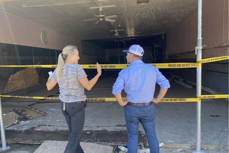 Senator Gallego Surveys Flood Devastation in Arizona's Globe and