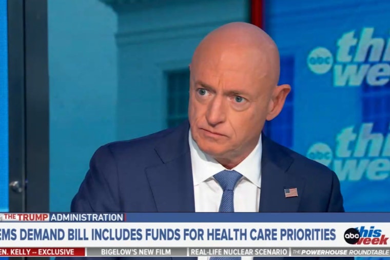 Senator Mark Kelly Criticizes Trump and GOP for Inaction as Health