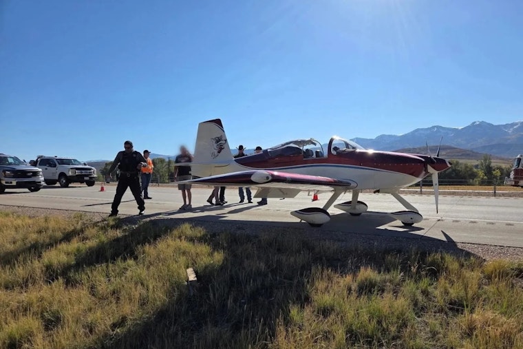 Small Plane Makes Emergency Landing on I-84 in Morgan County, Disrupts