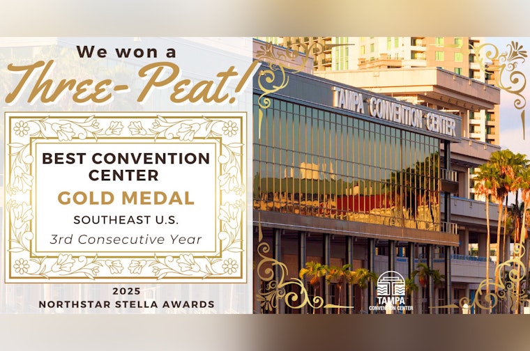 Tampa Convention Center Celebrates Third Consecutive Stella Award Win