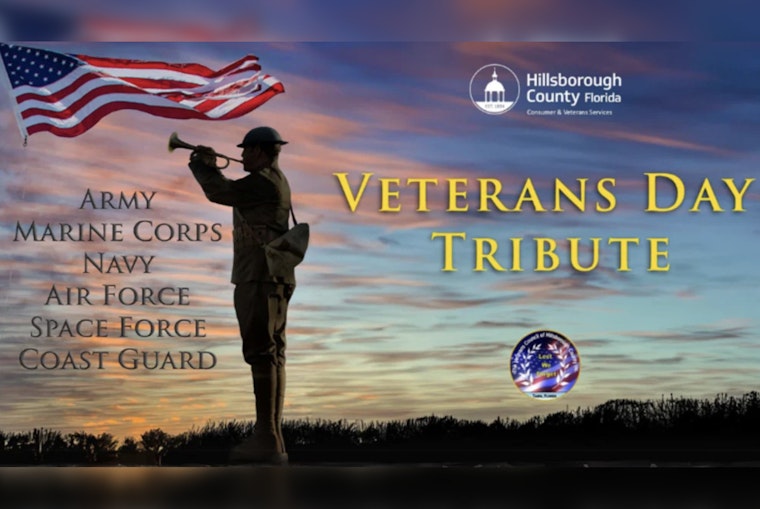 Tampa to Host 61st Annual Veterans Day Tribute at Veterans Memorial