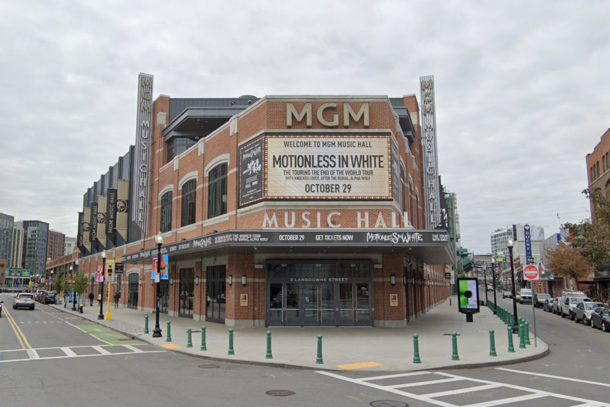 Two Men Arrested After Violent Clash with Police outside MGM Music