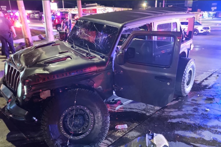 Two Men Dead After Severe Collision at 21st and Memorial in Tulsa