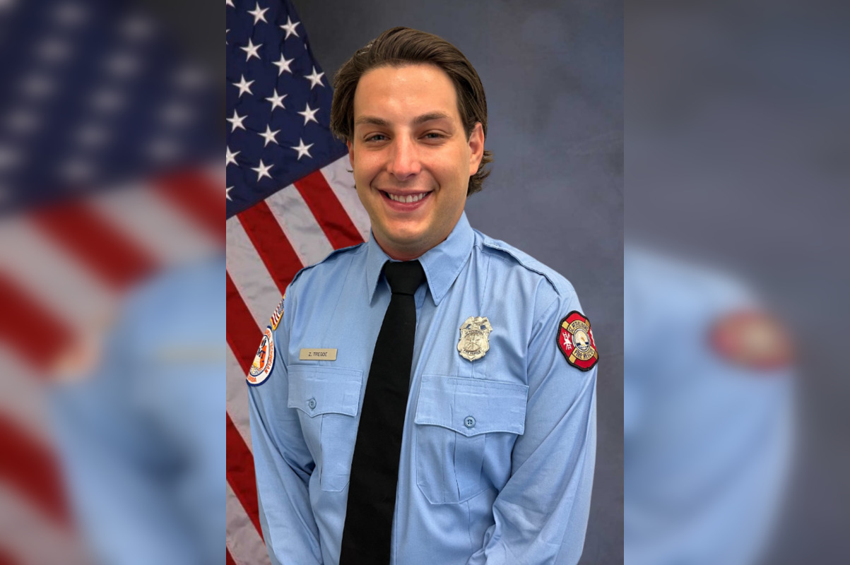 Zachary Tregoe Celebrated for Elevation to Firefighter Paramedic Role