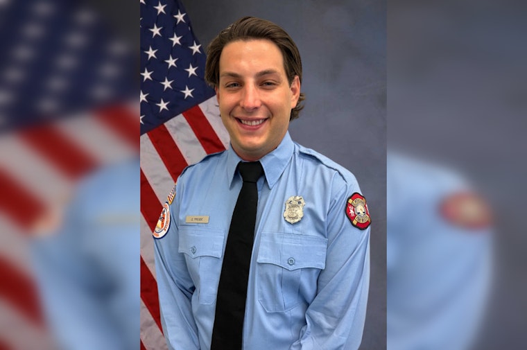 Zachary Tregoe Celebrated for Elevation to Firefighter Paramedic Role