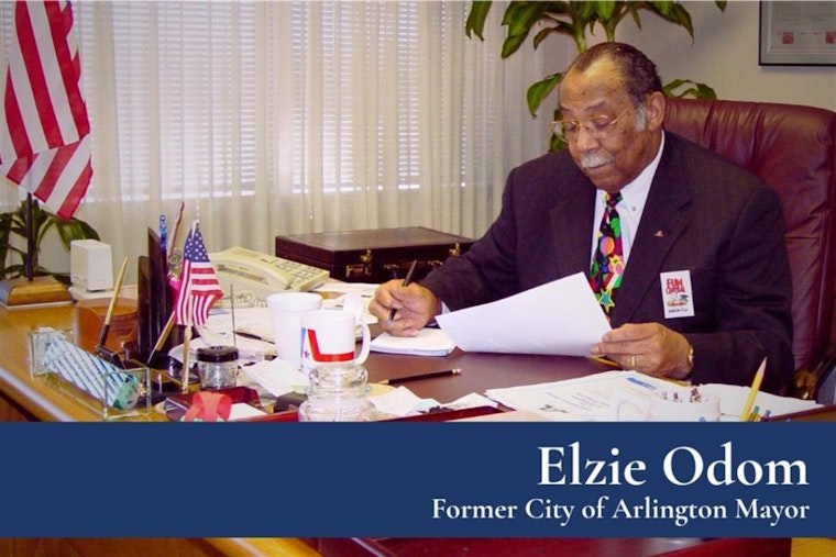 Arlington Mourns Passing of Trailblazing First Black Mayor, Elzie Odom