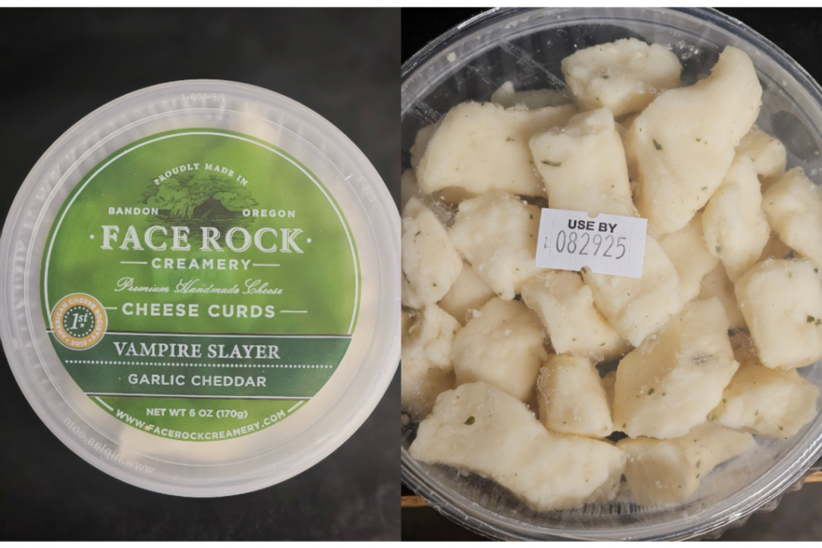 Bandon's Face Rock Creamery Voluntarily Recalls Garlic Cheddar Cheese