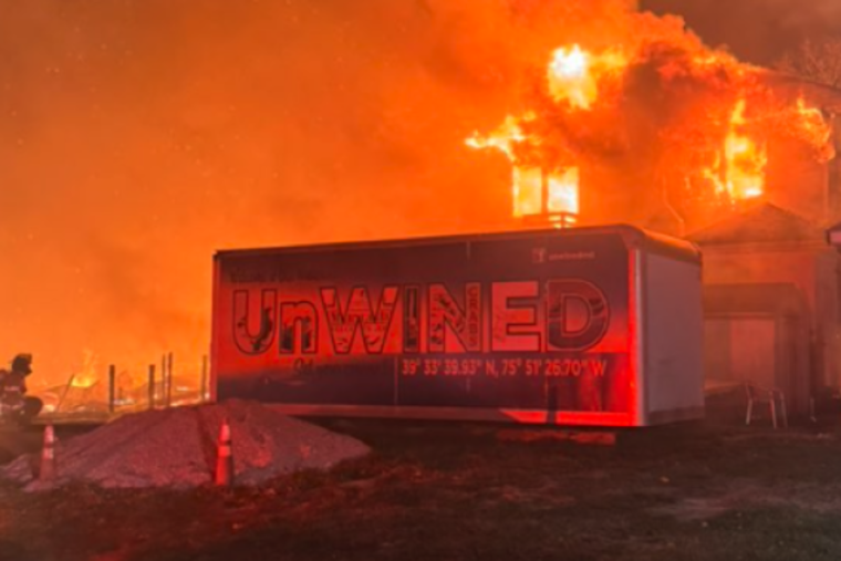 Beloved Elkton Restaurant UnWined on the Water Destroyed by Fierce