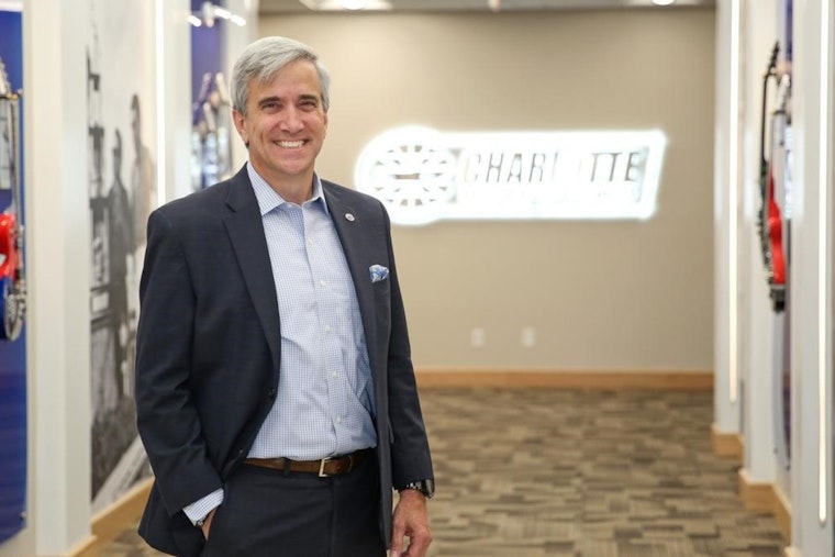 Charlotte Motor Speedway President Greg Walter Honored as Grand