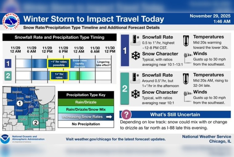 Chicago on High Alert: Up to 12 Inches of Snow Expected as Winter