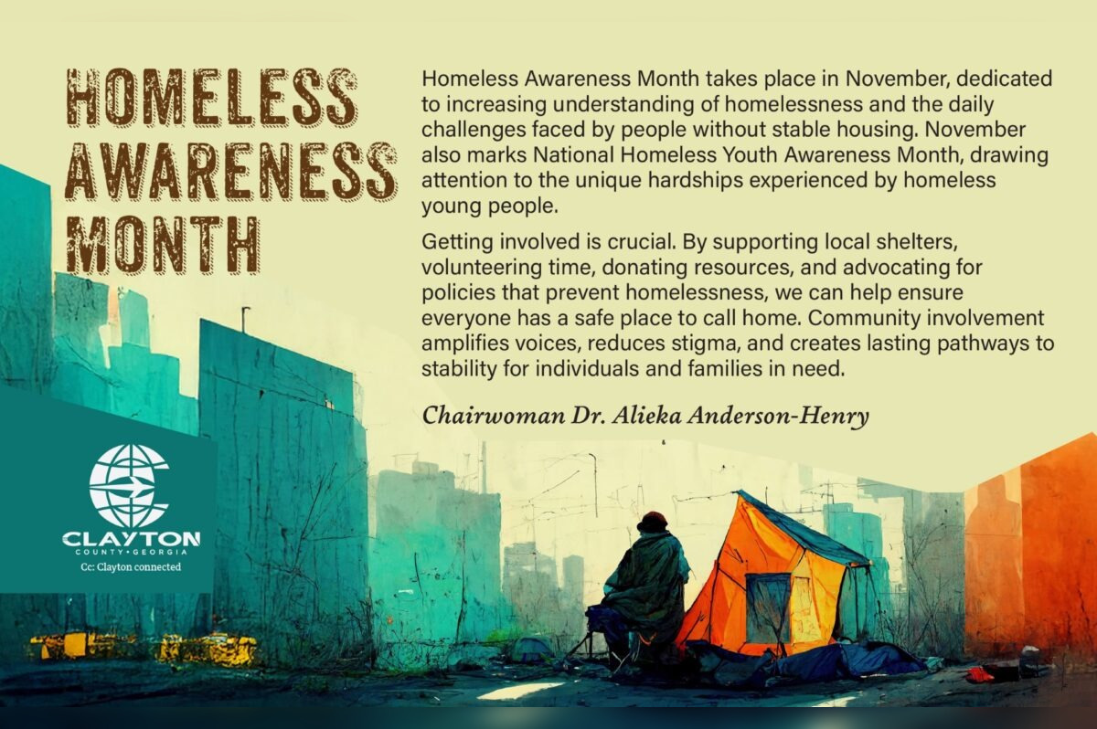 Clayton County Chairwoman Advocates Community Action During Homeless
