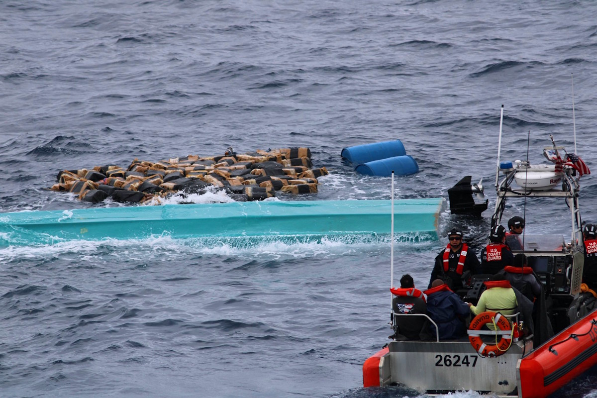 Coast Guard Nets Record 510,000 Pounds of Cocaine in Yearlong