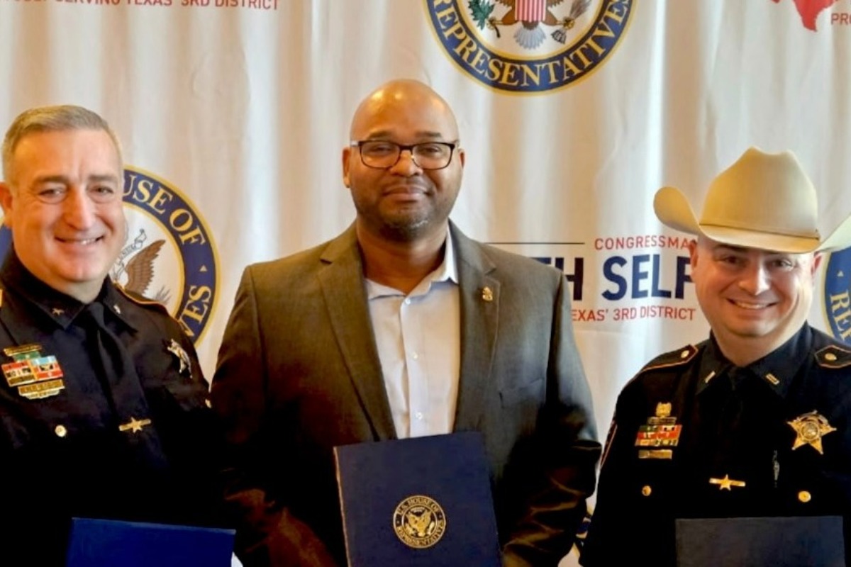 Collin County Sheriff's Veterans Lauded with Congressional Veteran