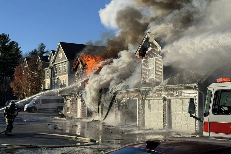 Firefighters Extinguish Intense Garage Blaze at Northborough's Avalon