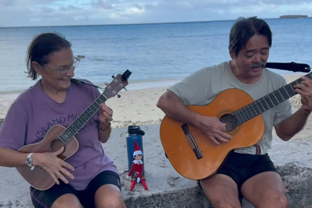 Geauga County Sheriff's Office Elf Mascot, Leo, Spreads Aloha Spirit