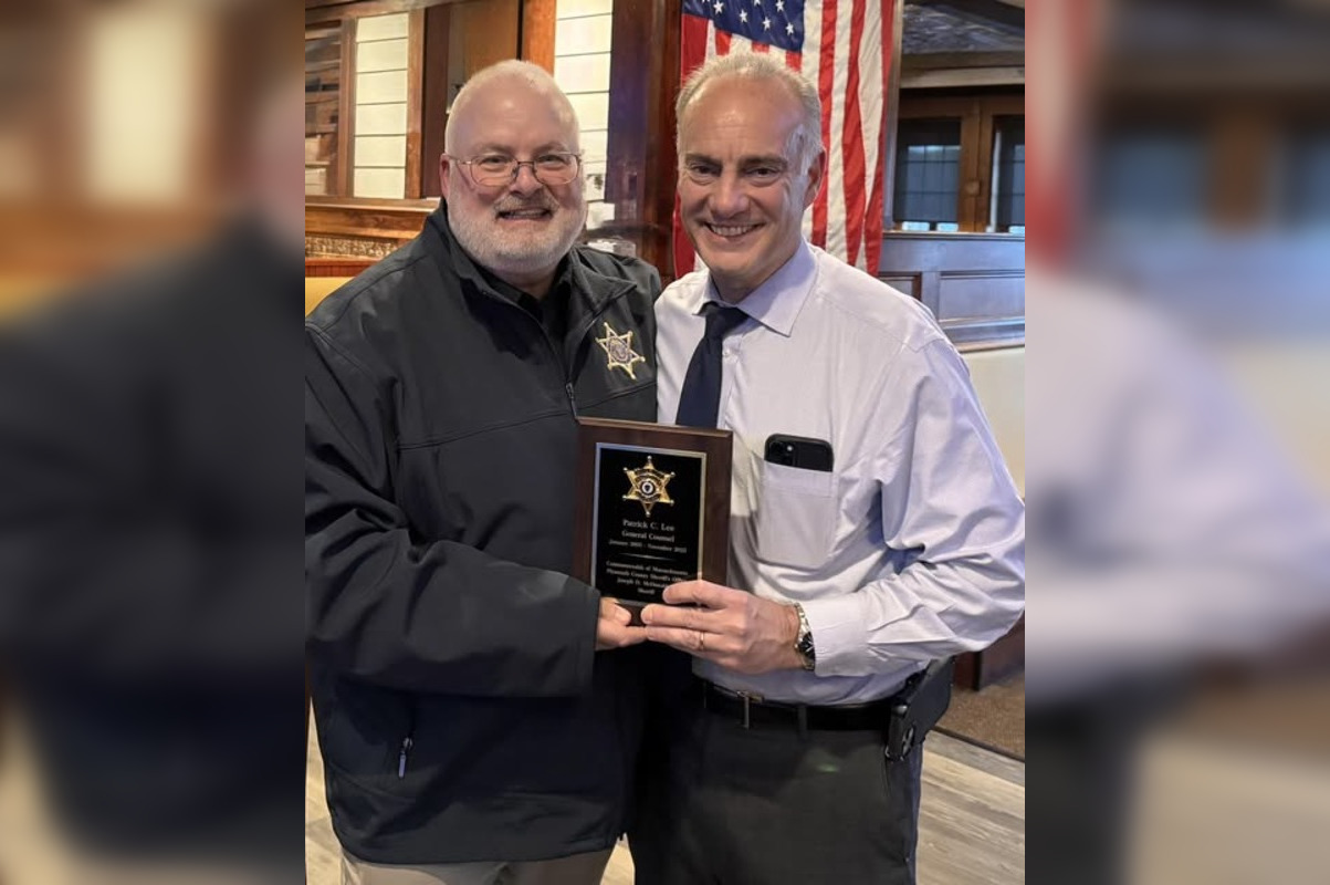 General Counsel Patrick Lee Departs from Plymouth County Sheriff's
