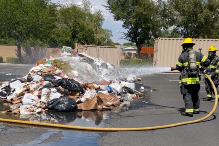 Gilbert Officials Urge Proper Disposal After Fourth Garbage Truck Fire
