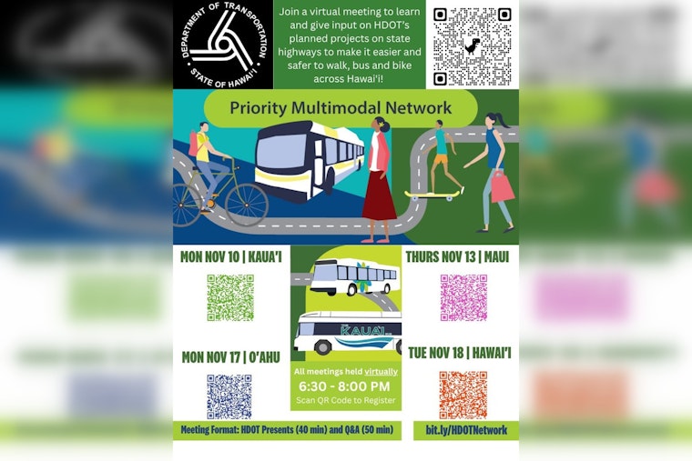 Hawaii Department of Transportation Rolls Out $360 Million Multimodal