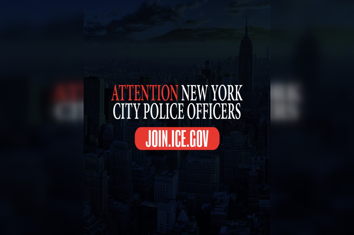 ICE Targets NYPD Officers with Recruitment Ads Amid Staffing Shortages