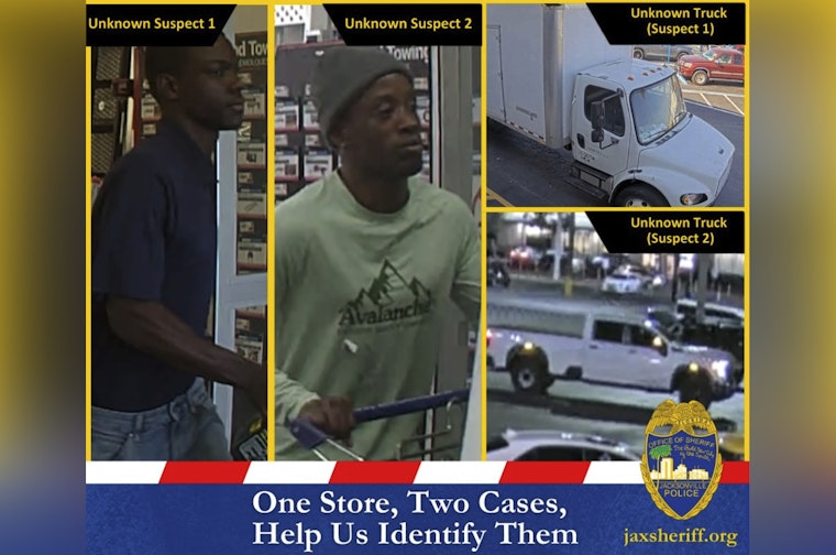 Jacksonville Retail Store Targeted Twice in a Single Day, Police Seek