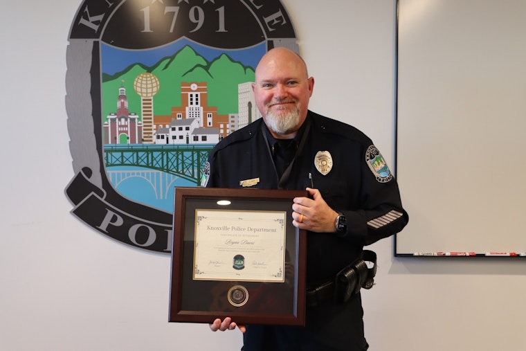 Knoxville Police Department Bids Farewell to Sergeant Bryan Davis