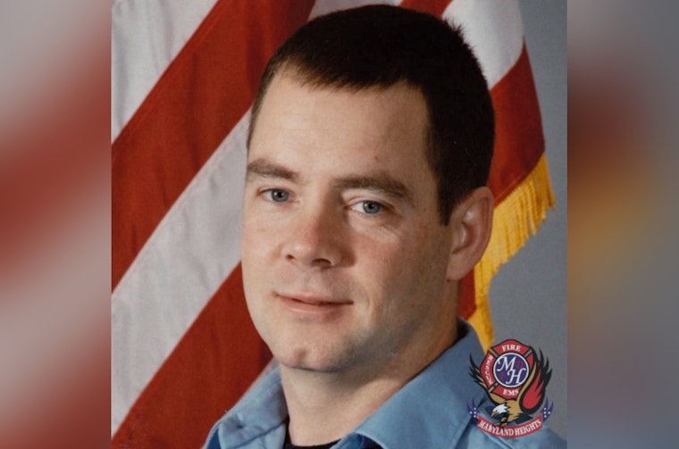 Maryland Heights Fire Protection District Honors Firefighter Mark