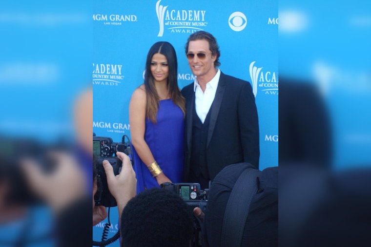 Matthew and Camila McConaughey Christen New Star Princess Cruise Ship