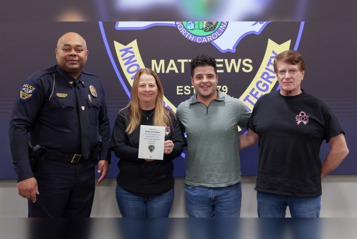 Matthews Police Department Unveils New Mindfulness Room to Promote