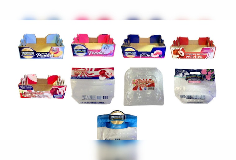 Moonlight Companies Recalls Peaches Nationwide Due to Potential