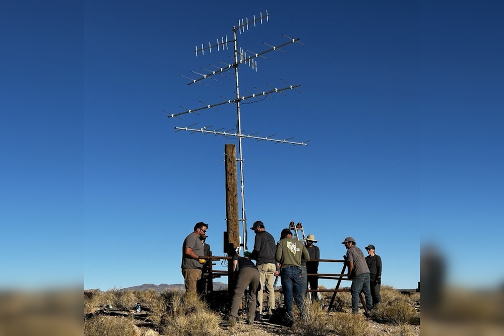 Nevada Advances Wildlife Research with New Motus Tower Installation at