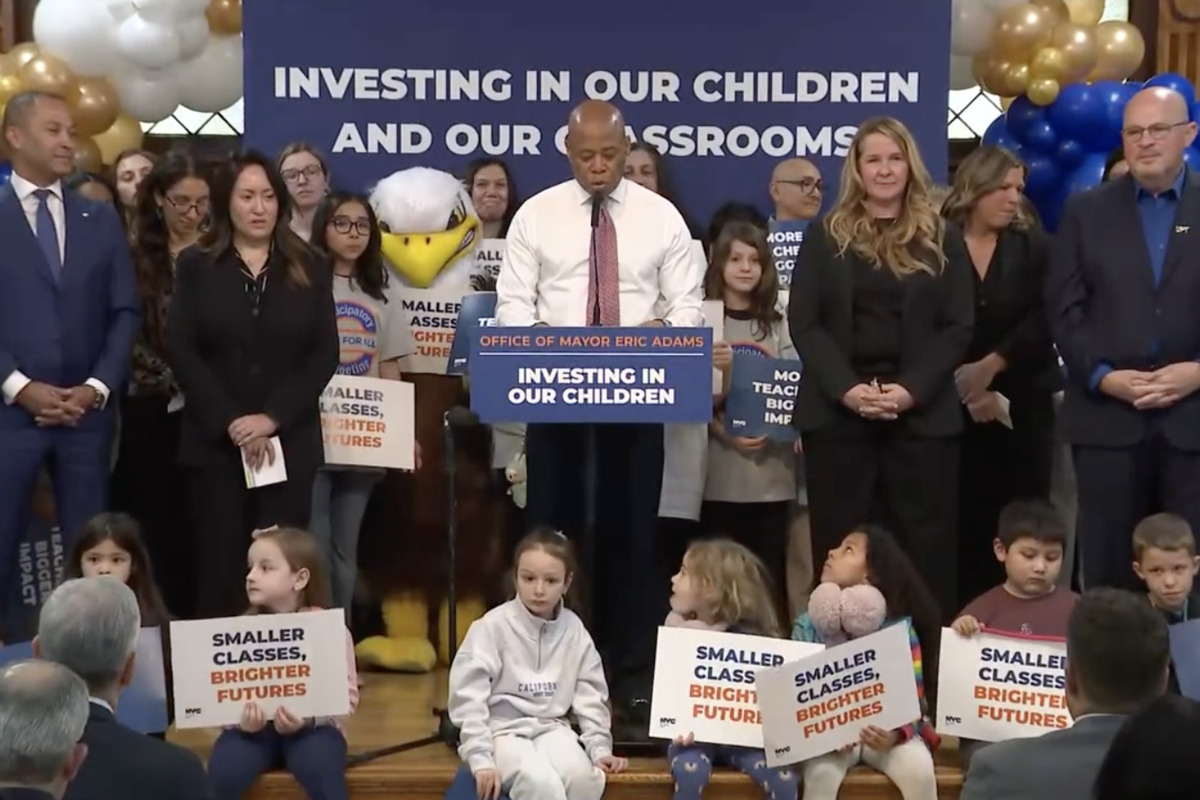 New York City Achieves Goal of Reducing Class Sizes by 60 Percent,