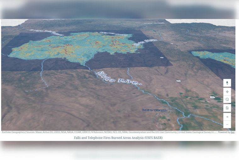 Oregon Battles Flood Risks Amplified by Wildfire Burn Scars Across the