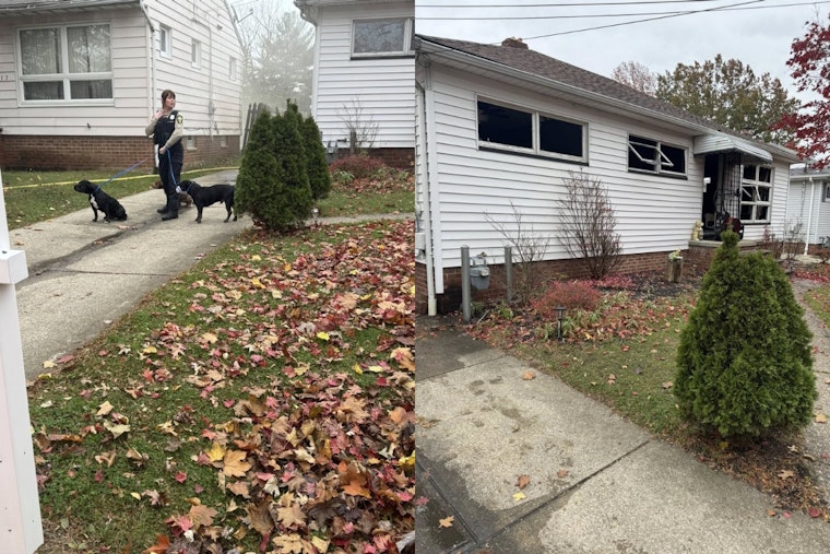 Parma Heights and Parma Fire Departments Extinguish Residential Blaze,