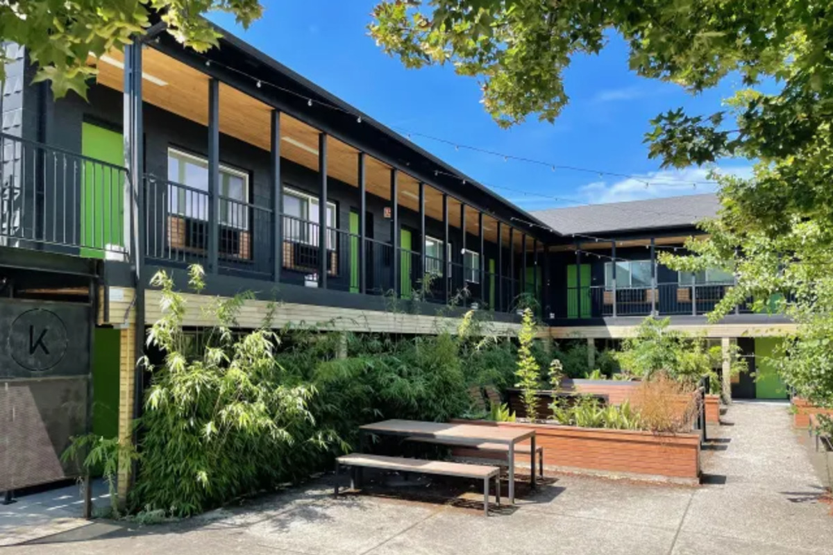 Portland Previews Thayer Family Foundation Veterans Shelter, A New