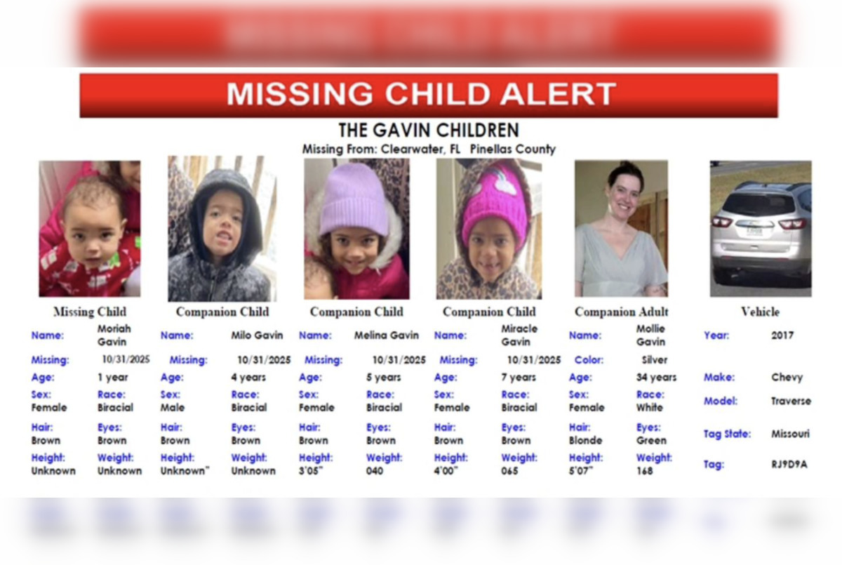 Relief in Clearwater as Four Missing Children Found Safe, FDLE Cancels