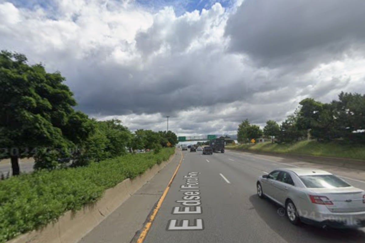 Romulus Man Hospitalized After Rollover Crash on Lodge Freeway Near