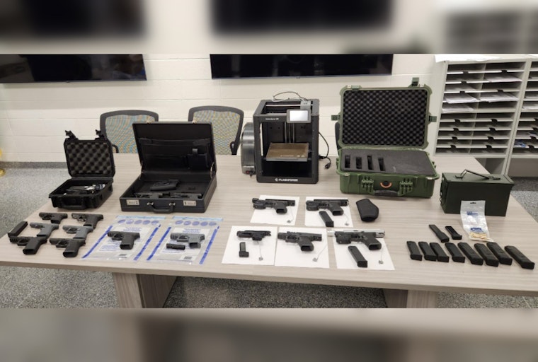 Rosedale Man Charged with Possessing "Ghost Gun" Arsenal, Faces Up to