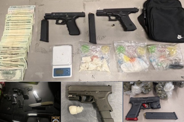 Sacramento Police, DEA, and Highway Patrol Seize Illegal Firearms and