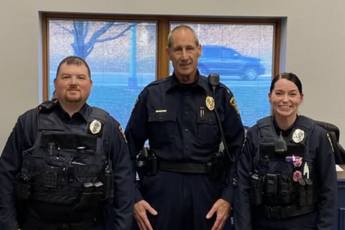 Springfield Township Welcomes New Officers Chelsea Ireland and Zackery
