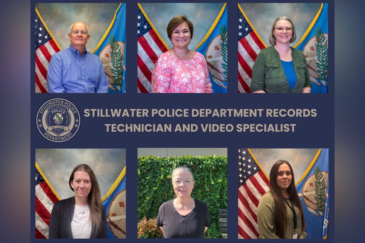 Stillwater Police Honor Records Technicians and Video Specialist