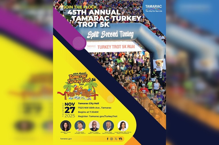 Tamarac's 45th Turkey Trot 5K on Thanksgiving Hits Full Stride with