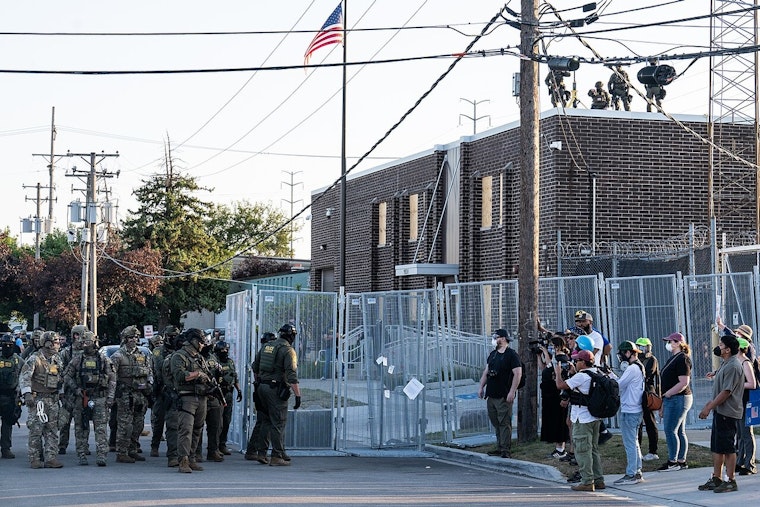 Taser Crackles, Faith Leaders Cuffed In Broadview ICE Clash