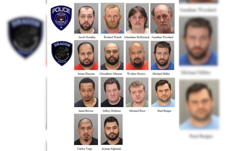 Taylor Police Arrest 14 in Undercover Sting Targeting Online Child