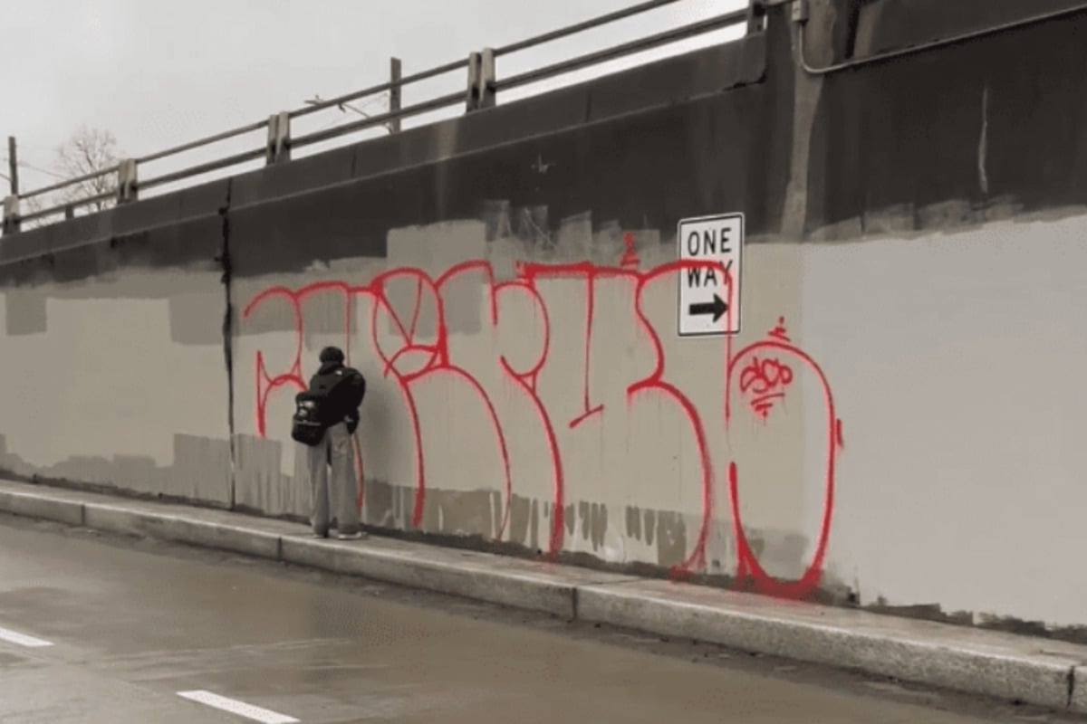 Teen Arrested for Assaulting Senior Citizen During Graffiti