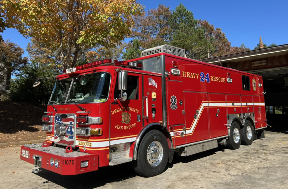 Vehicle Crashes into DeKalb County BP Gas Station and Catches Fire