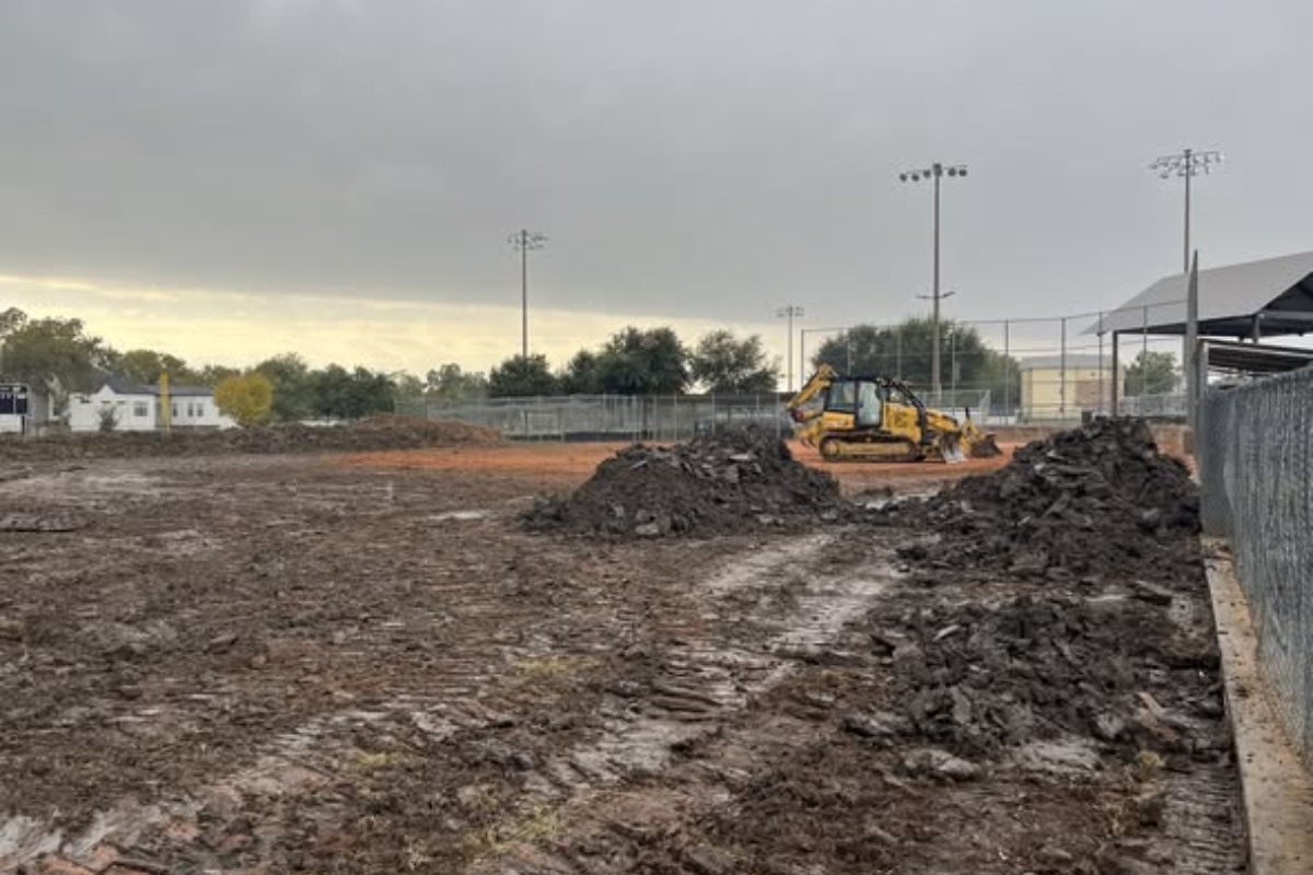 Willis Winters Park Ballfields Undergo Major Renovations in Dallas,