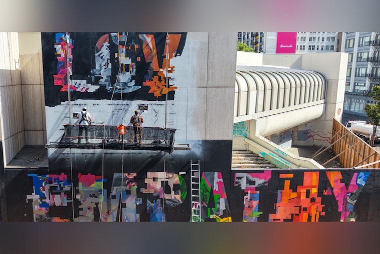 "7 Pillars" Mural by Artist Askew One Transforms Downtown Portland