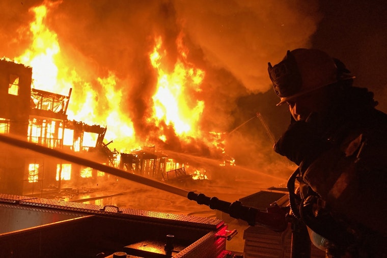 AFD Extinguishes Major Fire at Southeast Austin Construction Site;
